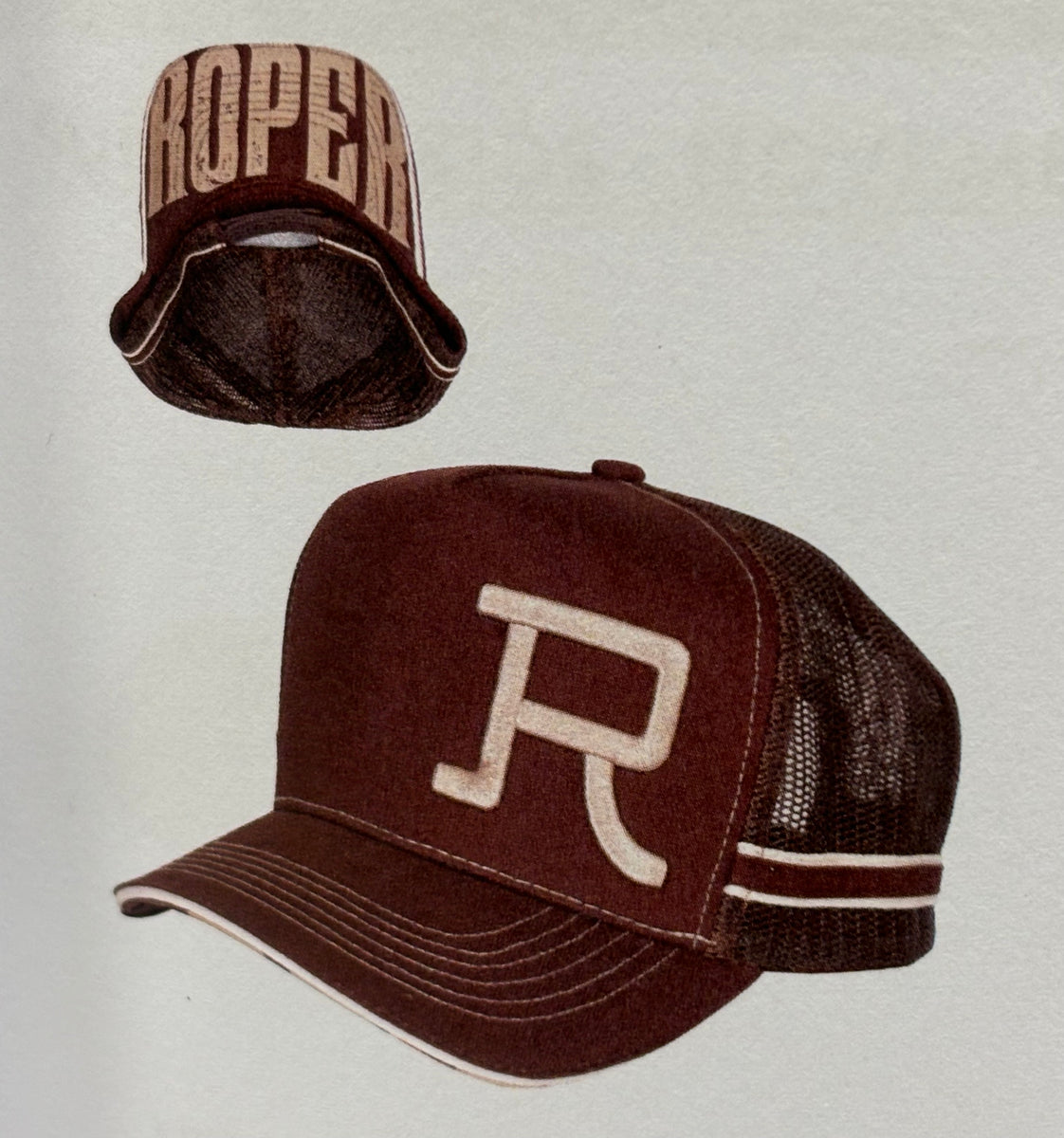 Roper logo truckers cap| Rustic Edge Western Wear and Gifts