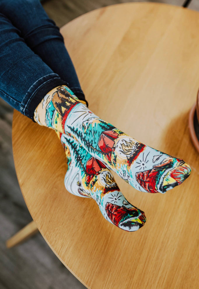 National forest unisex Socks – Rustic Edge Western Wear and Gifts