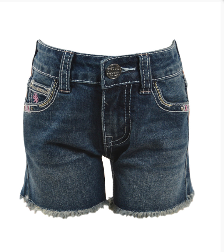 Pure Western Girls Rochelle Shorts (PCP5300508) Twilight| Rustic Edge ...